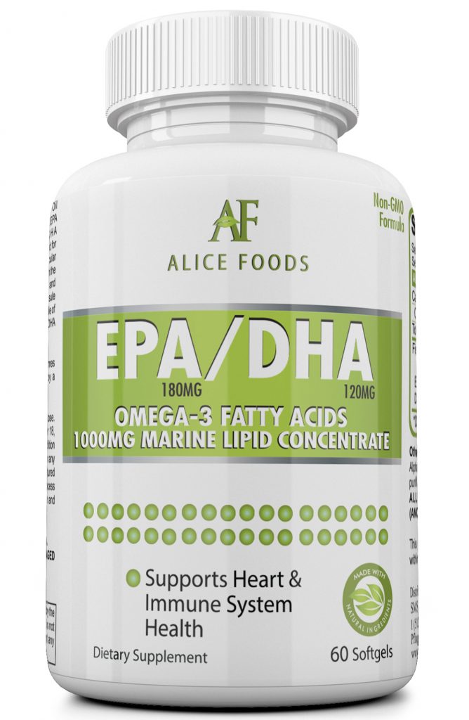 EPA/DHA Omega-3 Balance 30 Day Supply – Alice Foods