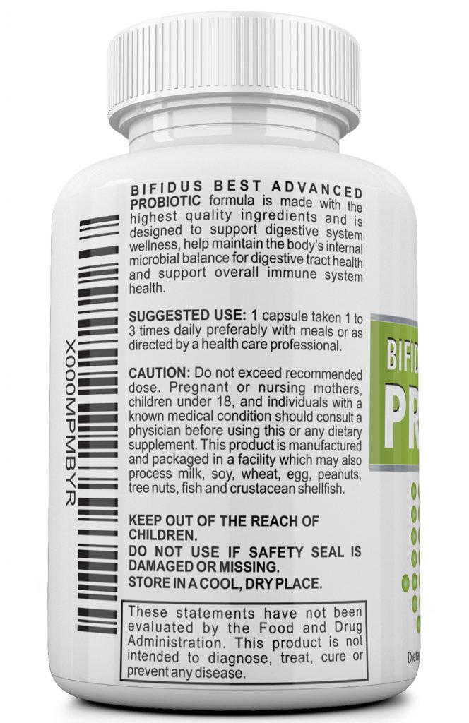 Bifidus Best Advanced Probiotic 30 Day Supply – Alice Foods